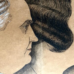 1930s French Rationalism Art Deco Ink /white Gouache Drawing on Paper ...