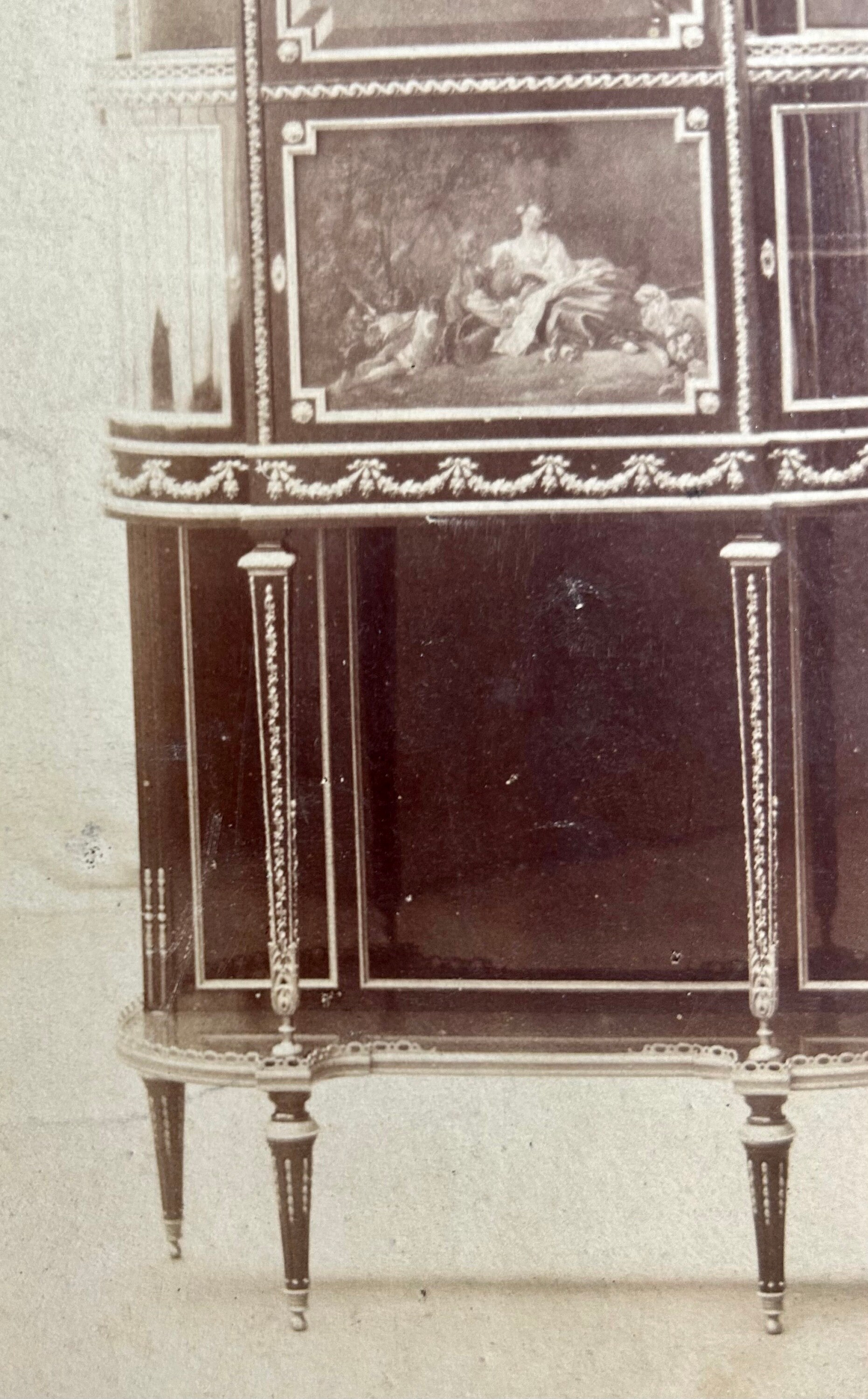 1800s French Antique Photo From Technical File of Furniture Design ...