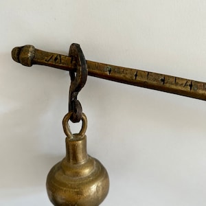 1700s French Extremely Rare Forged Copper Roman Balance. Original ...
