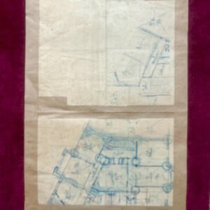 1910s French Architectural Plan of Parisian Apartment Original Handmade ...