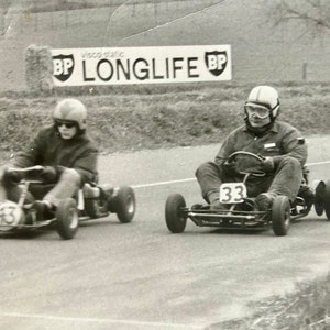 1960s Vintage Real Original French Photo of Kart Racers. Go-kart Racing ...