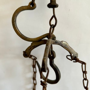 1700s French Extremely Rare Forged Copper Roman Balance. Original ...