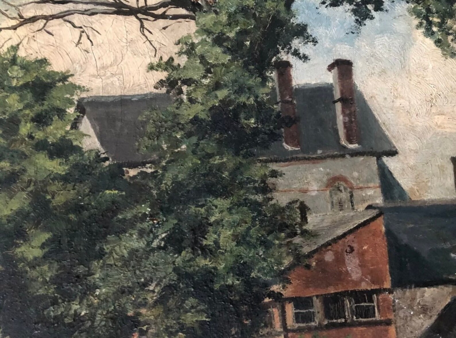 1890s French Barbizon School Oil Painting on Canvas - Etsy UK