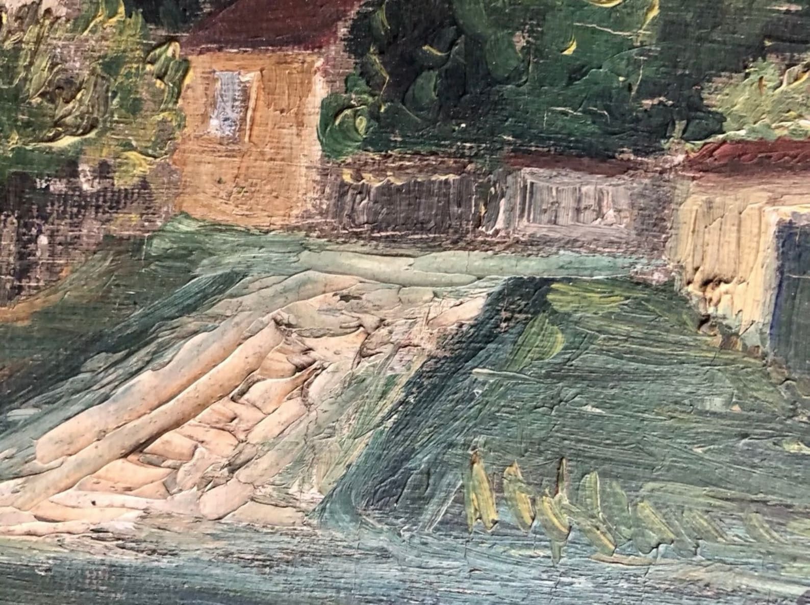 1920s French Artist Paul Fave early 1900s Oil Painting on - Etsy