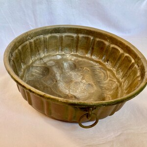 1910s French Antique Copper Cake Mold. Cake Pot. Backing Pan. Antique ...