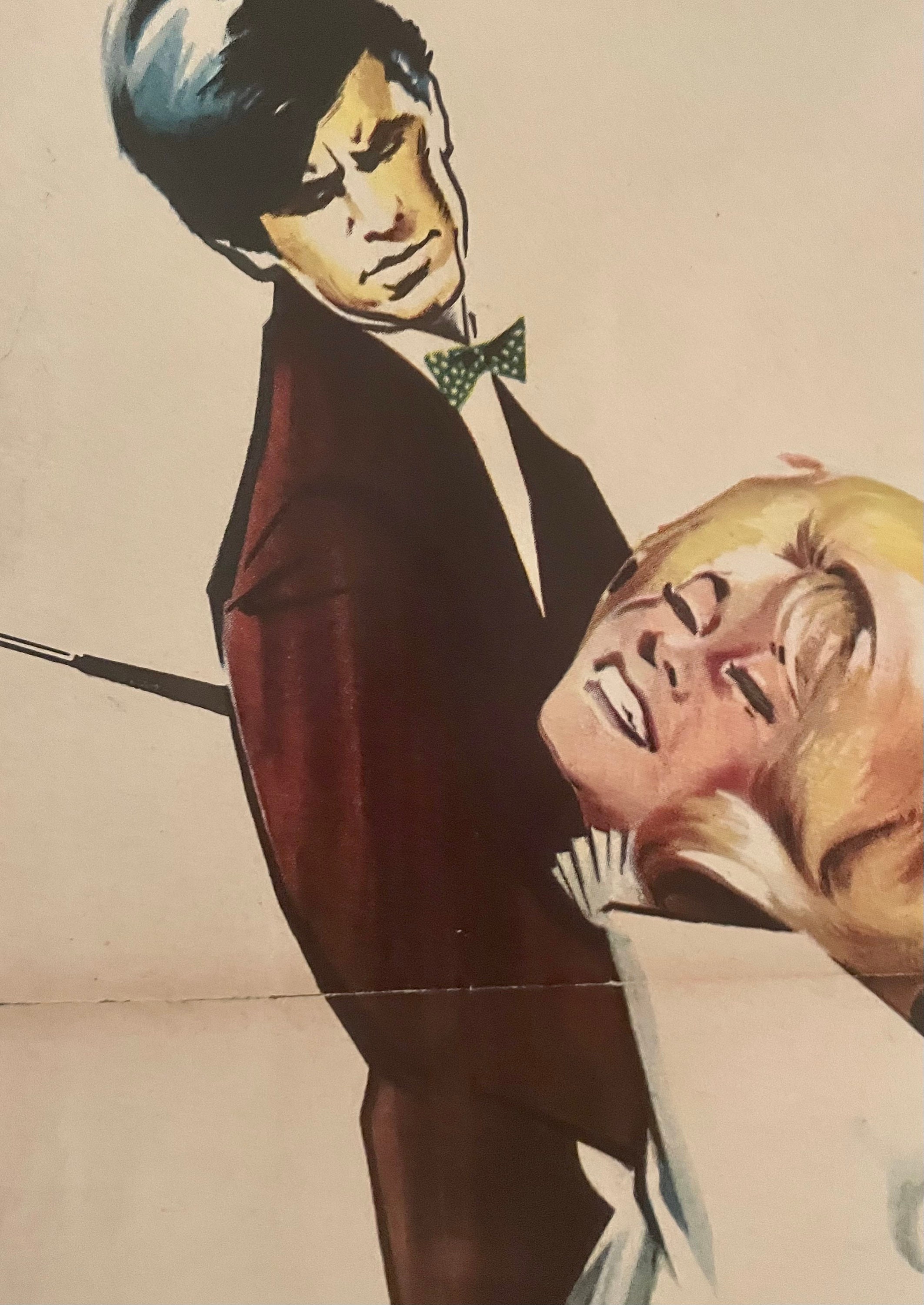 1964 French Vintage Movie Poster. French Film Une Ravissante - Etsy