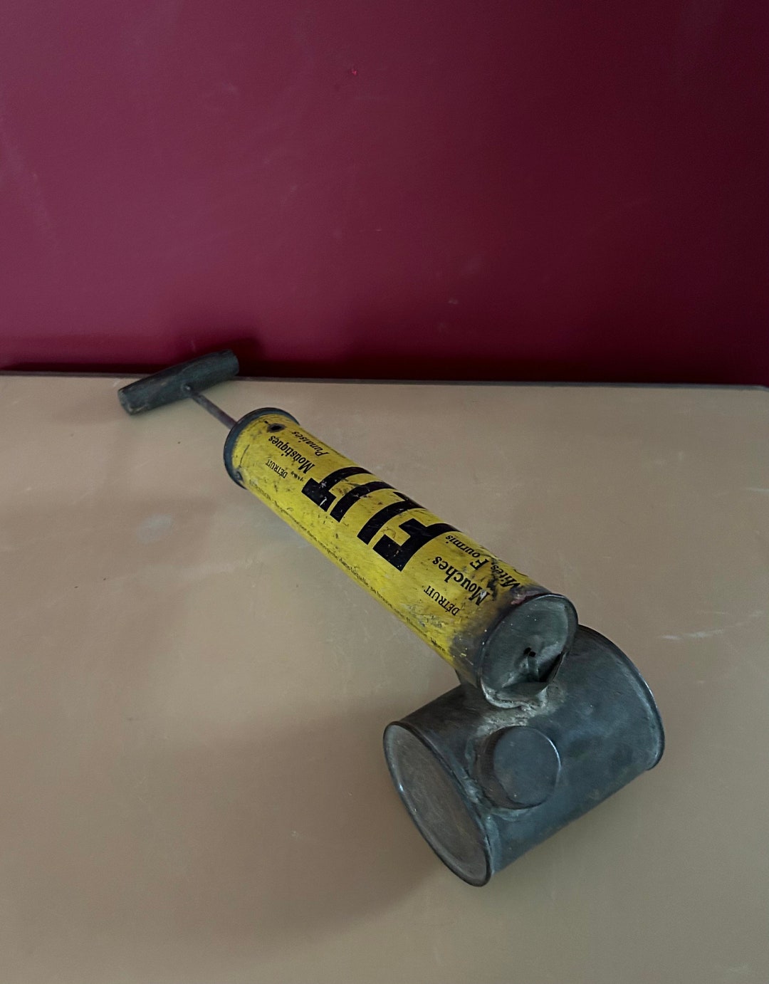 1930s French Antique Edition FLIT Insect Spray Gun. Mosquitos Sprayer ...