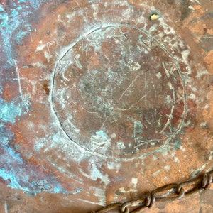 1700s French Extremely Rare Forged Copper Roman Balance. Original ...