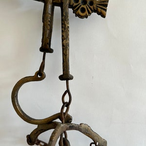 1700s French Extremely Rare Forged Copper Roman Balance. Original ...