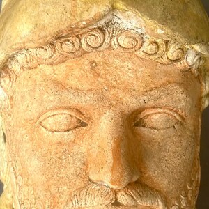 1700s French Antique Stoneware Sculpture of Heracles With Lion Skin ...