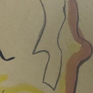 1950s American/dutch Abstract Expressionism Signed Willem De | Etsy