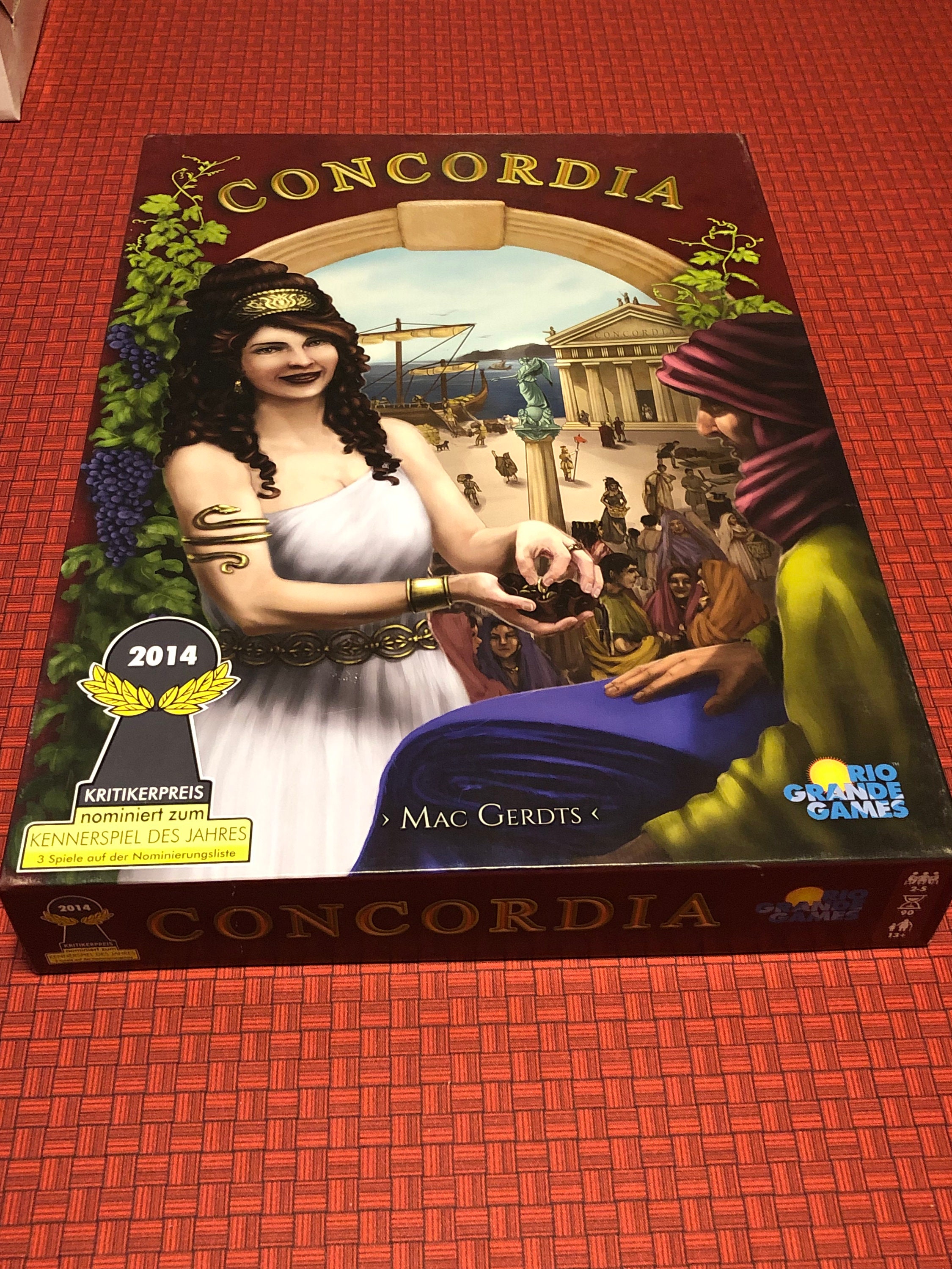 Concordia Board Game Insert Fits Salsa and Venus Expansion | Etsy