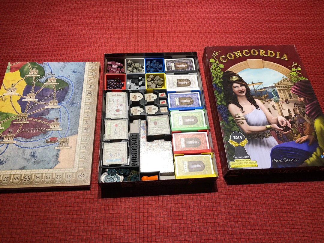 Concordia Board Game Insert Fits Salsa and Venus Expansion - Etsy