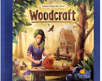 Woodcraft Board Game - Etsy