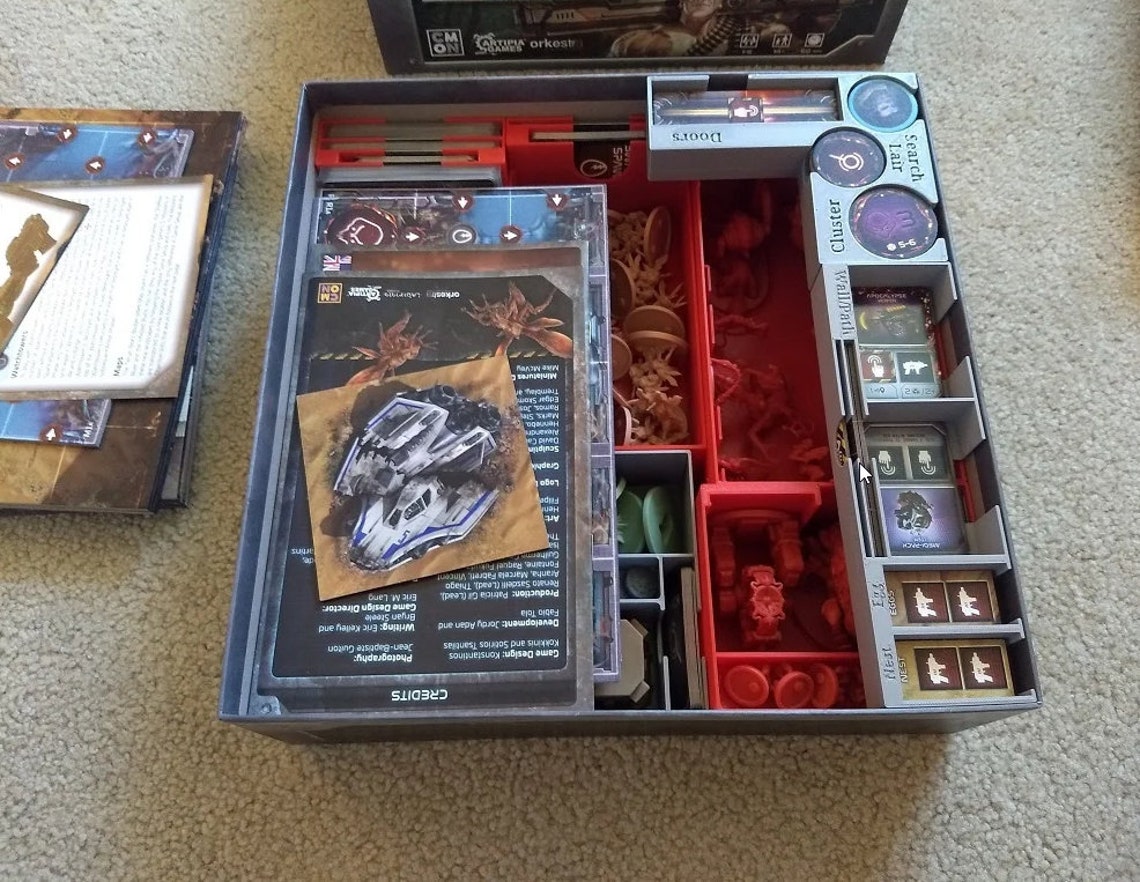 Project Elite Board Game Insert - Etsy