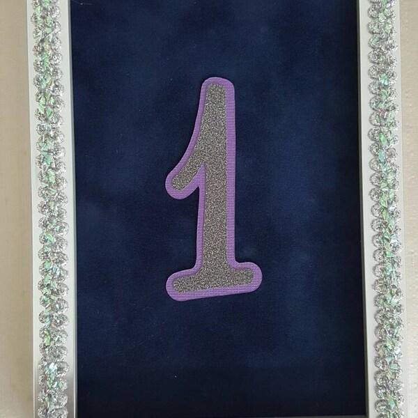 Table Number Frames - Etsy