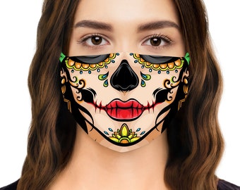 Day of the Dead Mask | Etsy