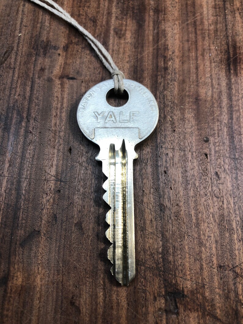 Doctor Who Tardis Key Necklace Vintage Yale or Keychain - Etsy