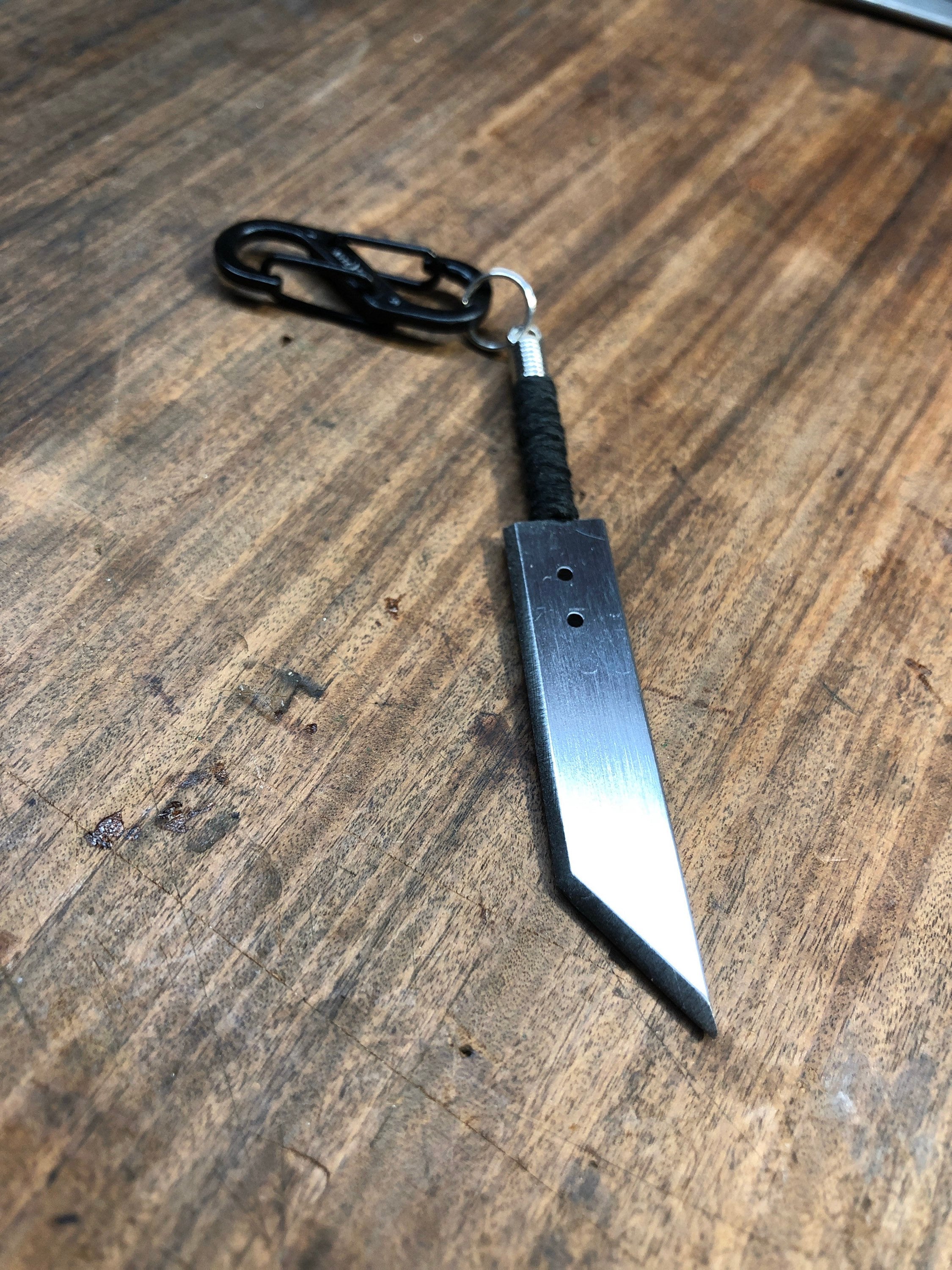 Buster Sword Cloud Strife Keychain or Charm | Etsy