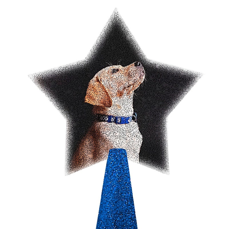Dog Tree Topper - Etsy