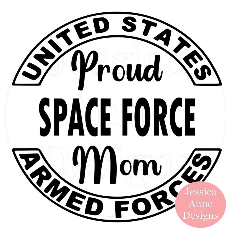 Proud SPACE FORCE Mom PNG Sublimation Instant Digital Design Download ...