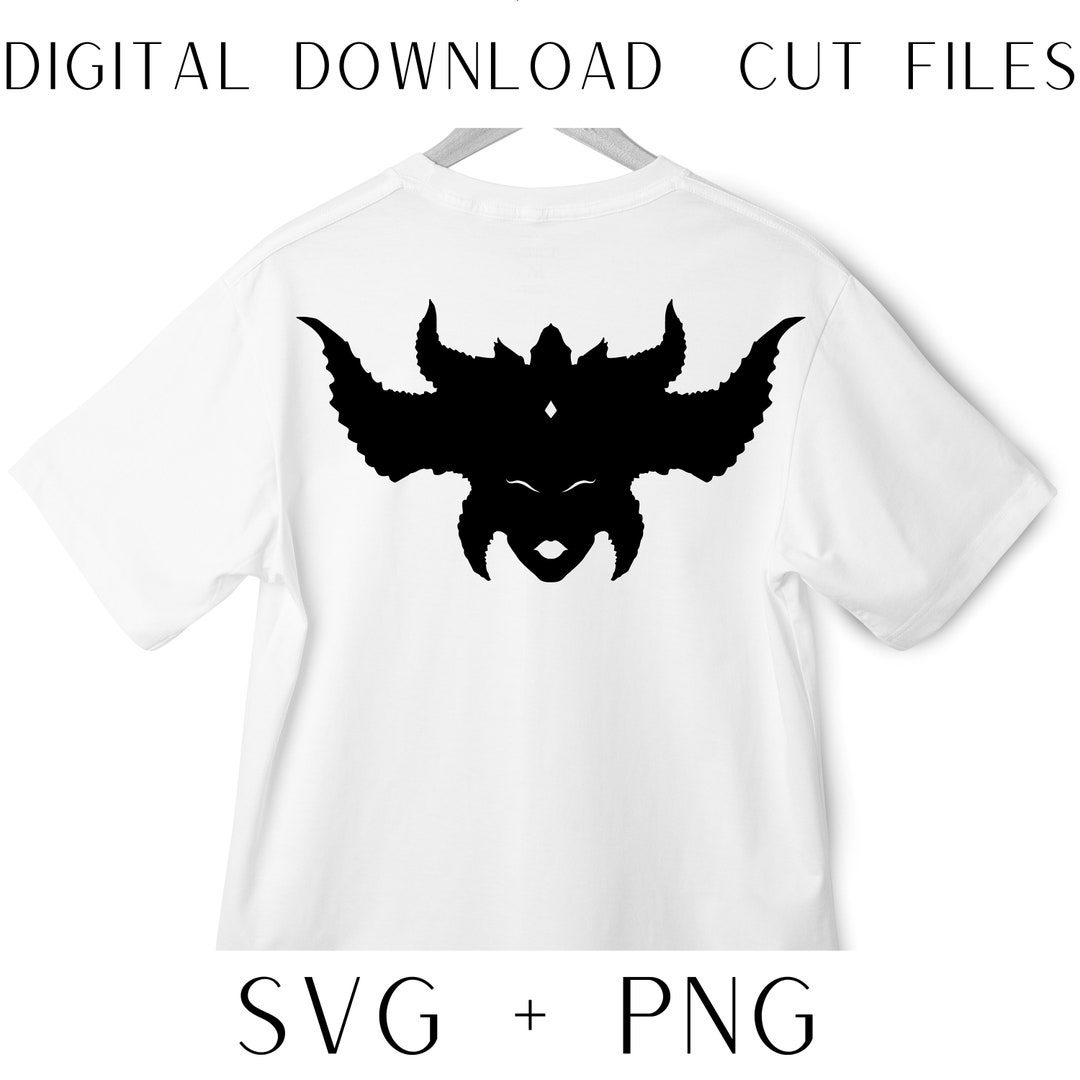 Diablo 4 - Lilith Silhouette SVG PNG, Cut File - Etsy