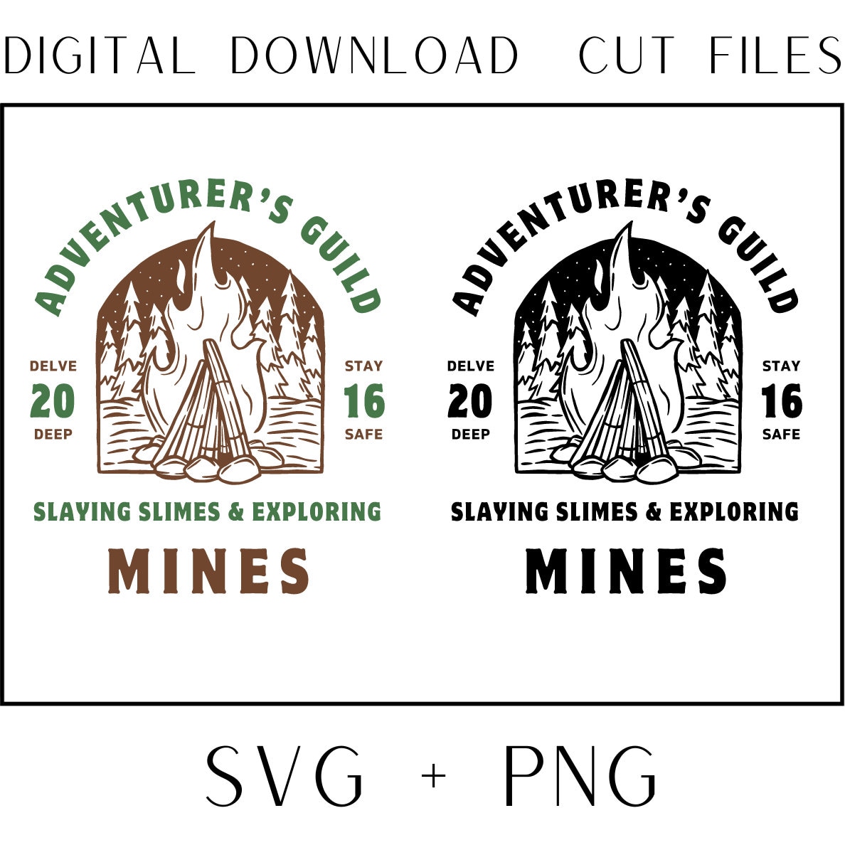 Stardew Valley - Adventurer's Guild SVG PNG, Cut File Multi Layered ...