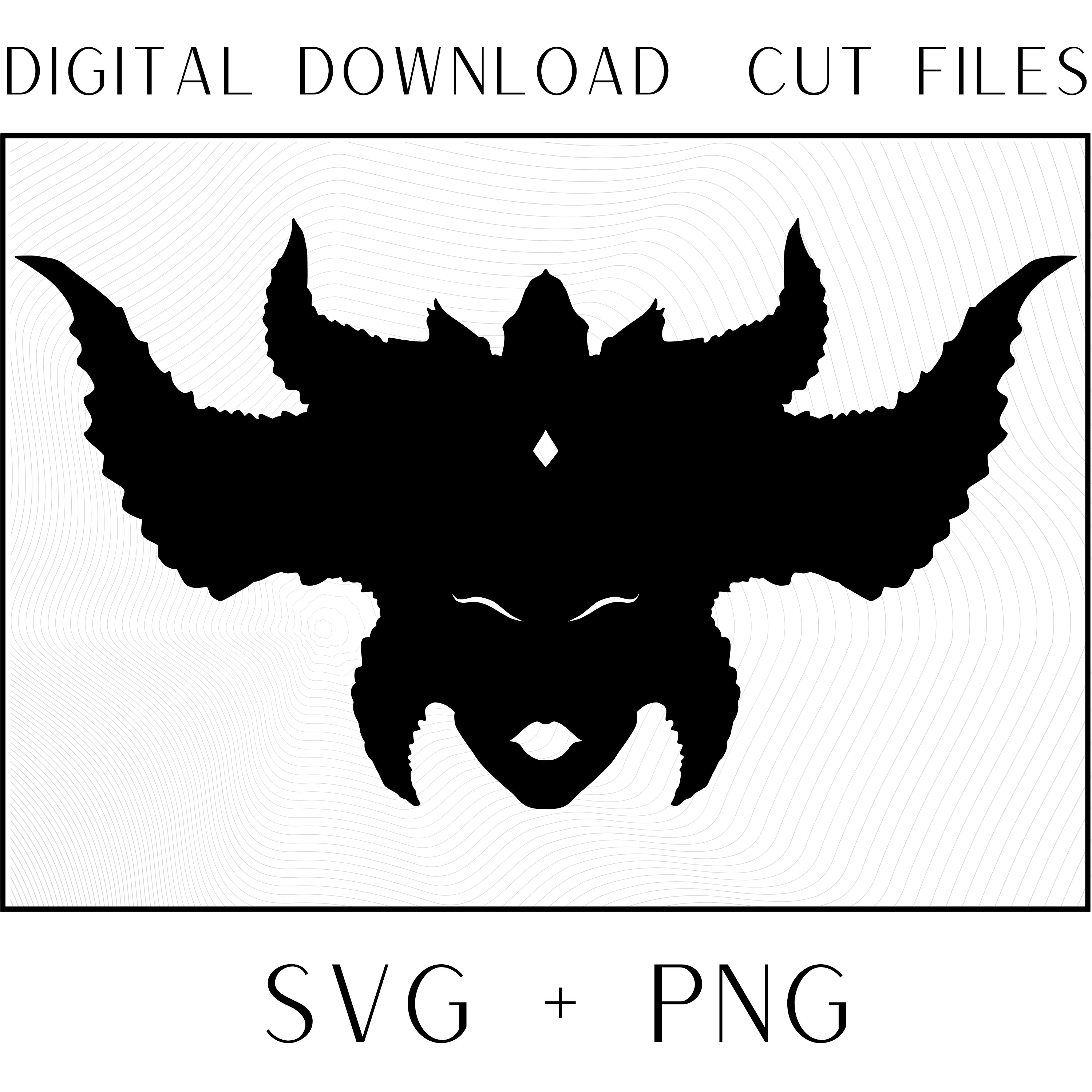 Diablo 4 - Lilith Silhouette SVG PNG, Cut File - Etsy