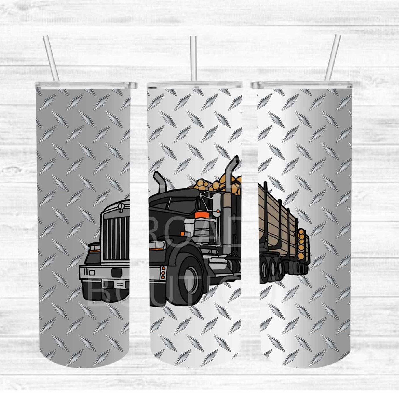 Diamond Plated Metal Wall Art