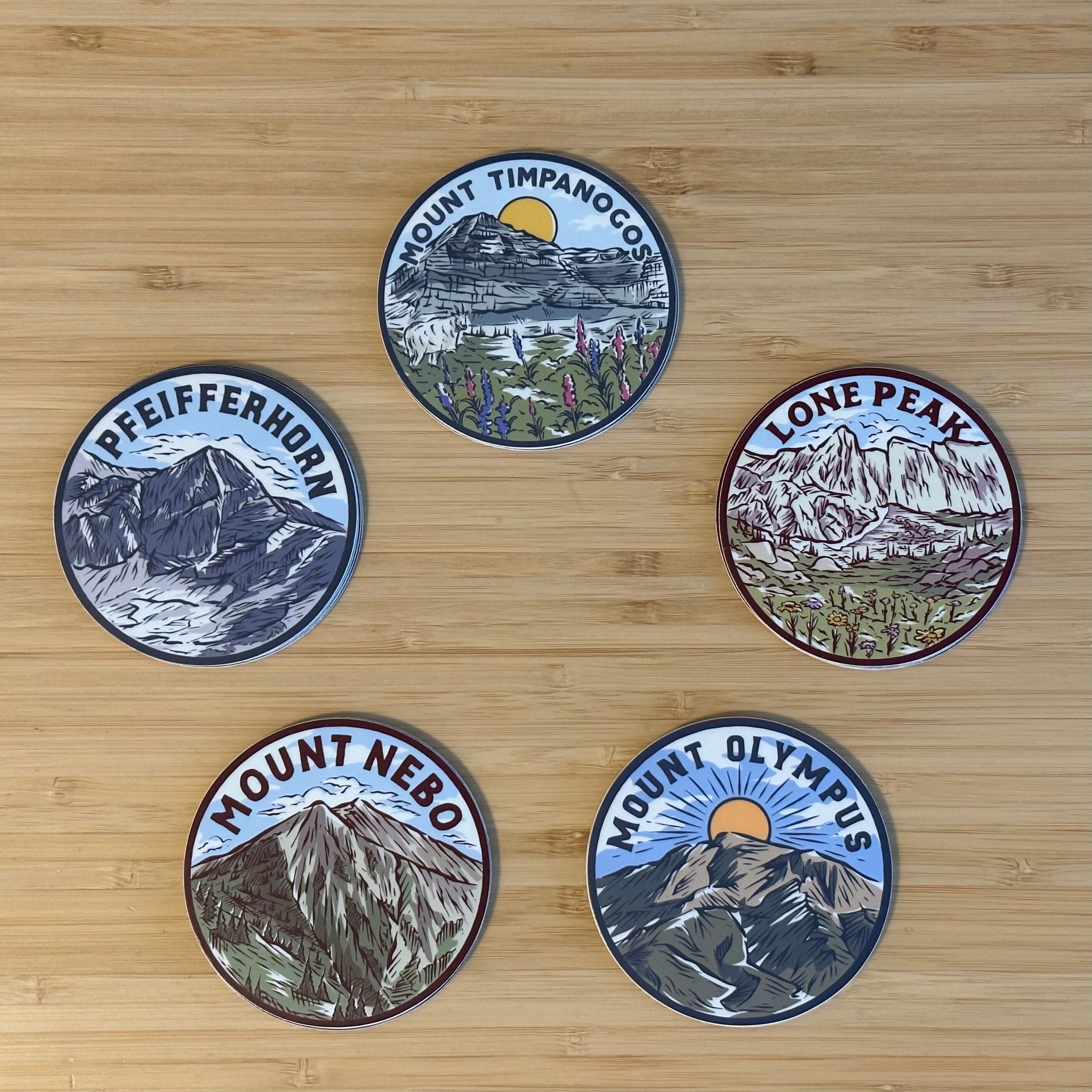 Lone Peak Hiking Completion Sticker - Etsy