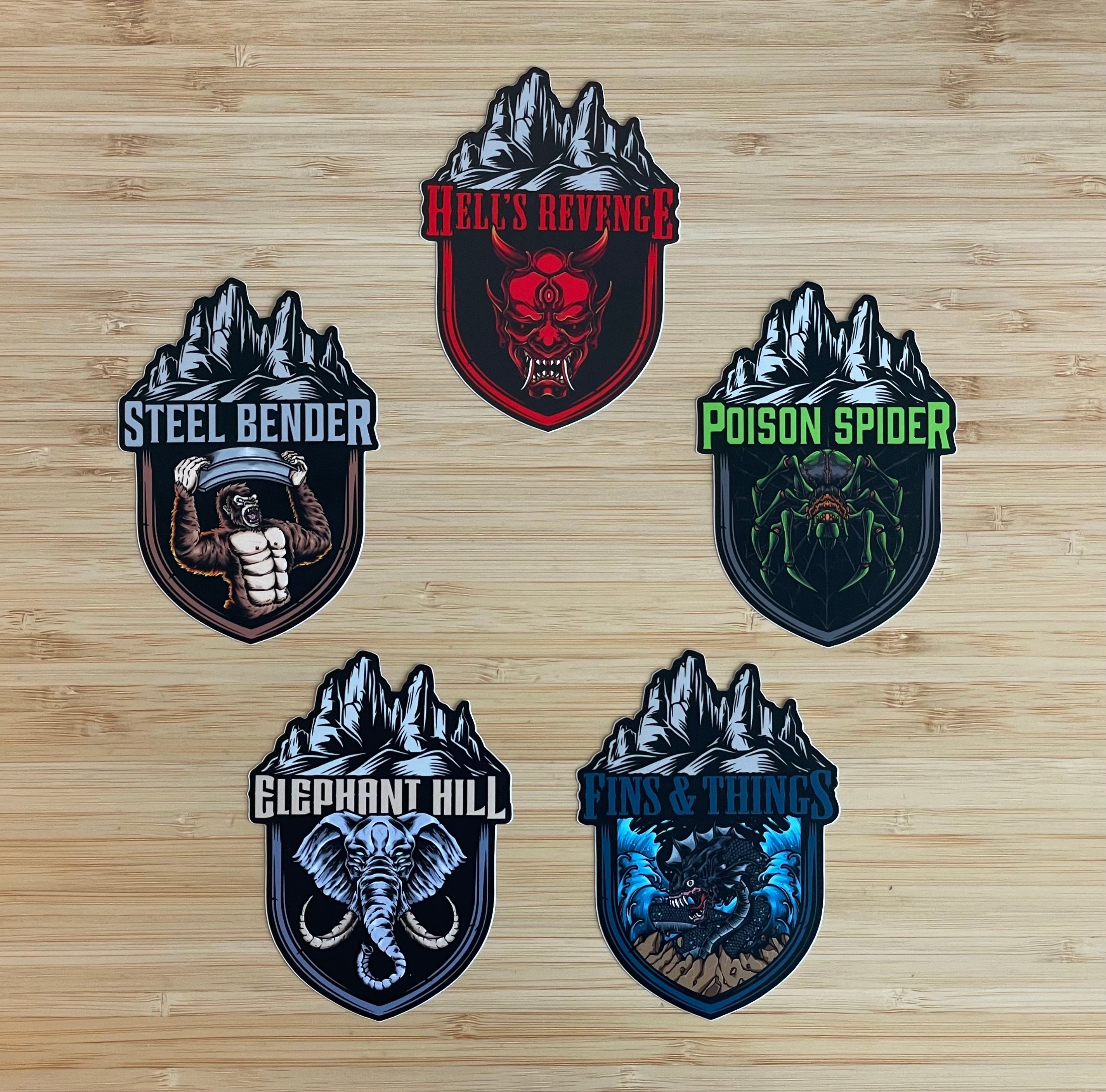 Fins & Things Off-road 4x4 Completion Sticker - Etsy