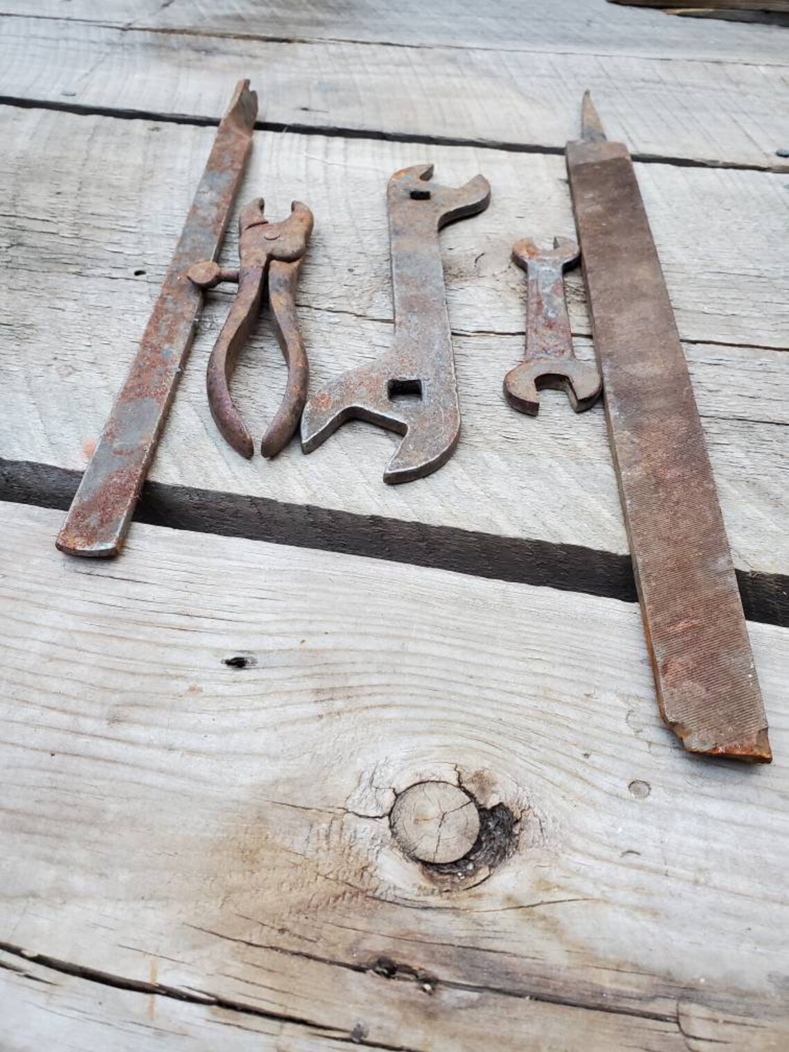 Vintage Rusty Tools Set of 5 - Etsy