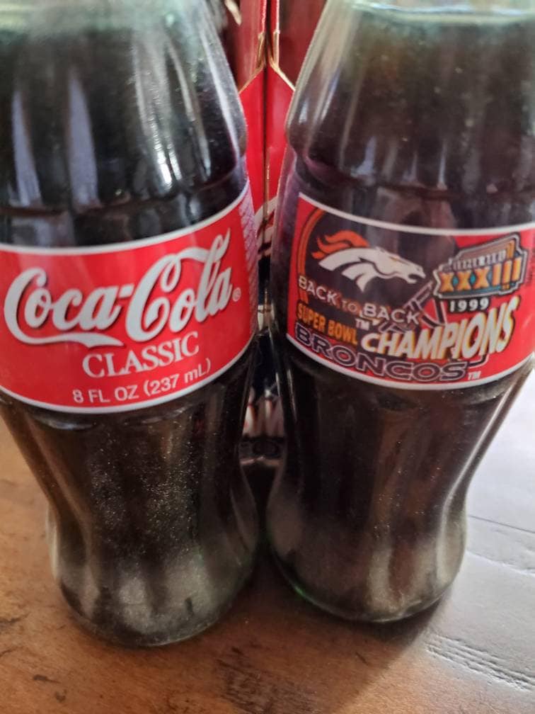 Broncos Coca Cola Limited Edition Super Bowl Six Pack - Etsy