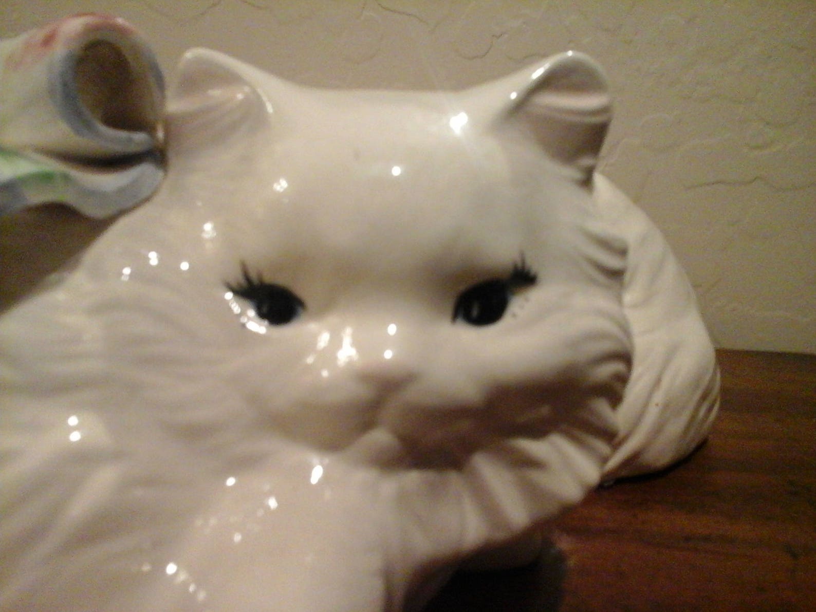 Ceramic Cats Pair of Ceramic Cats One of the two is a | Etsy