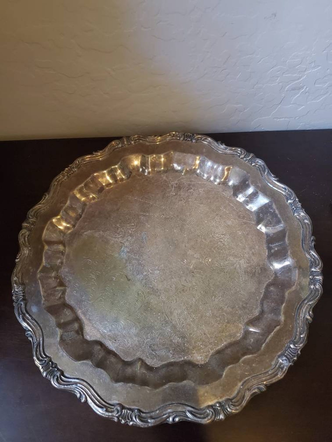 FB Rogers 1883 Silver Co 6091 Tray Platter Silverplate | Etsy