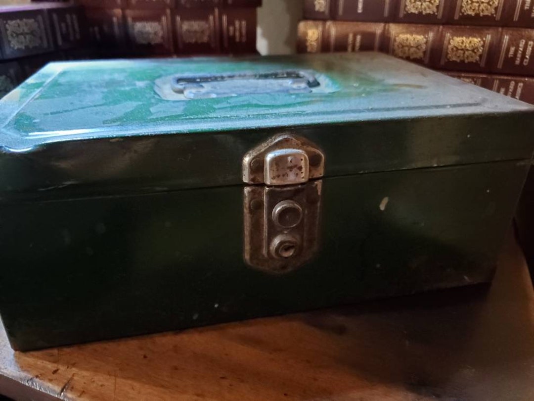 Vintage Cash Box - Etsy