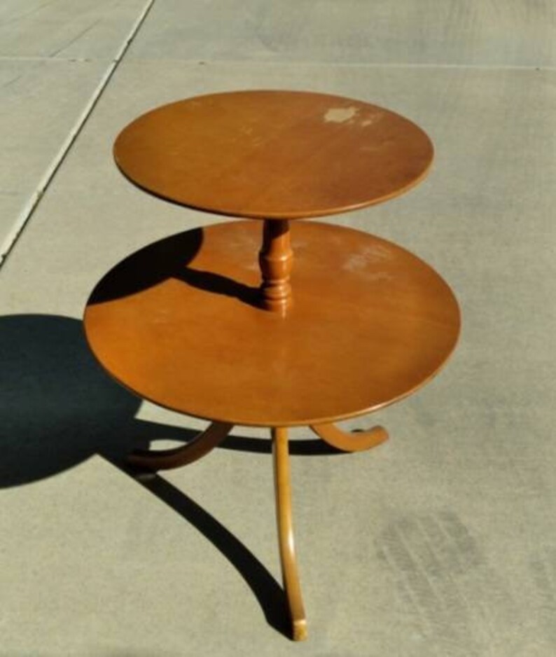 Tiered Table the Conant Ball Furniture Company - Etsy