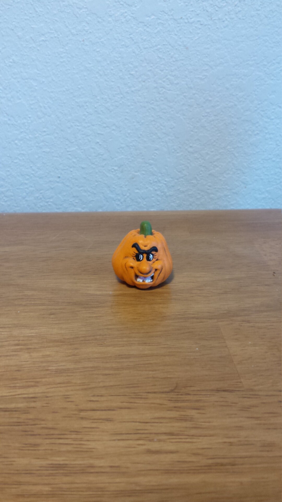 Ceramic Tiny Goofy Faced Pumpkin - Mischief (#188 B) - Etsy