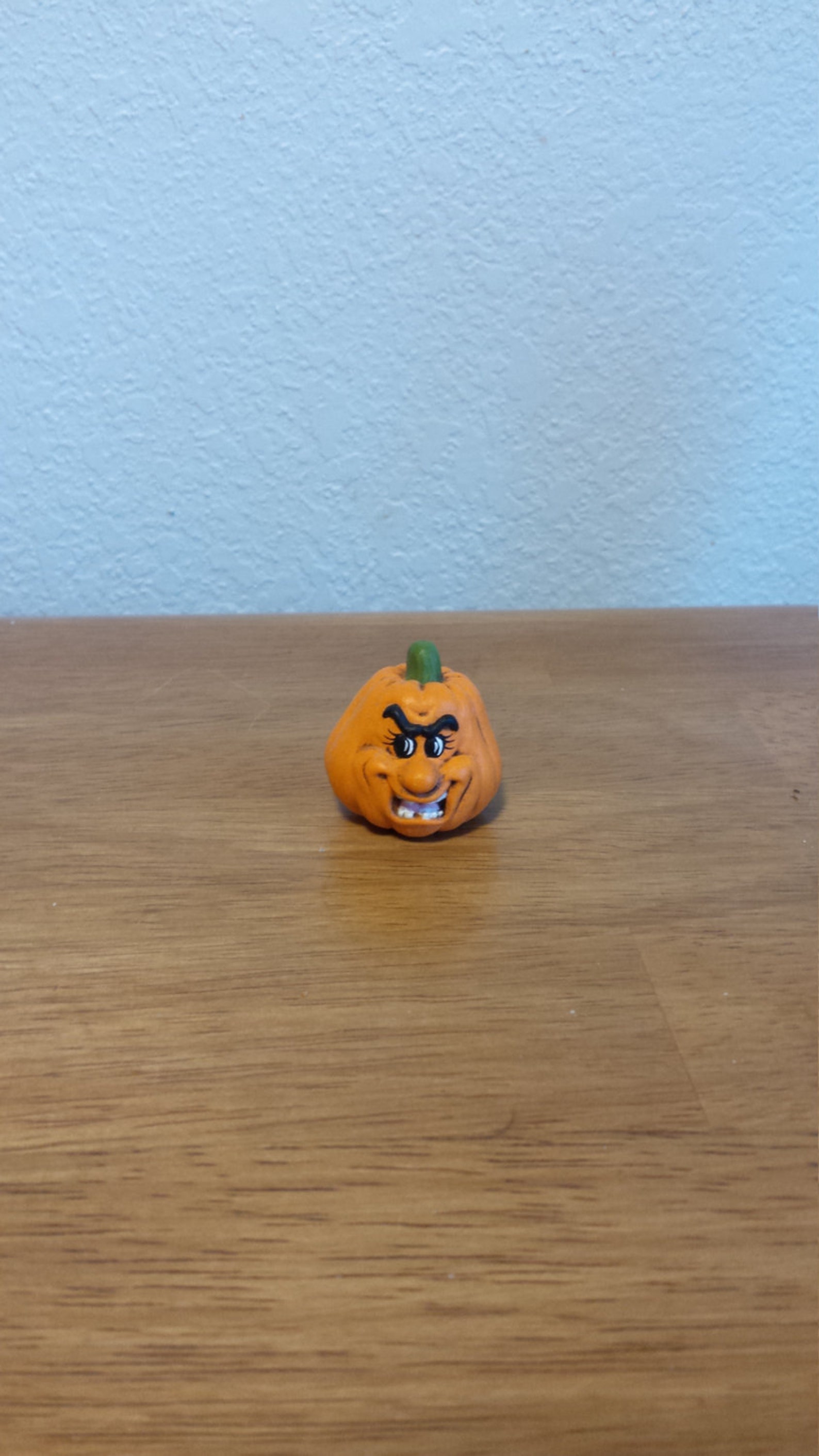 Ceramic Tiny Goofy Faced Pumpkin Mischief 188 B - Etsy