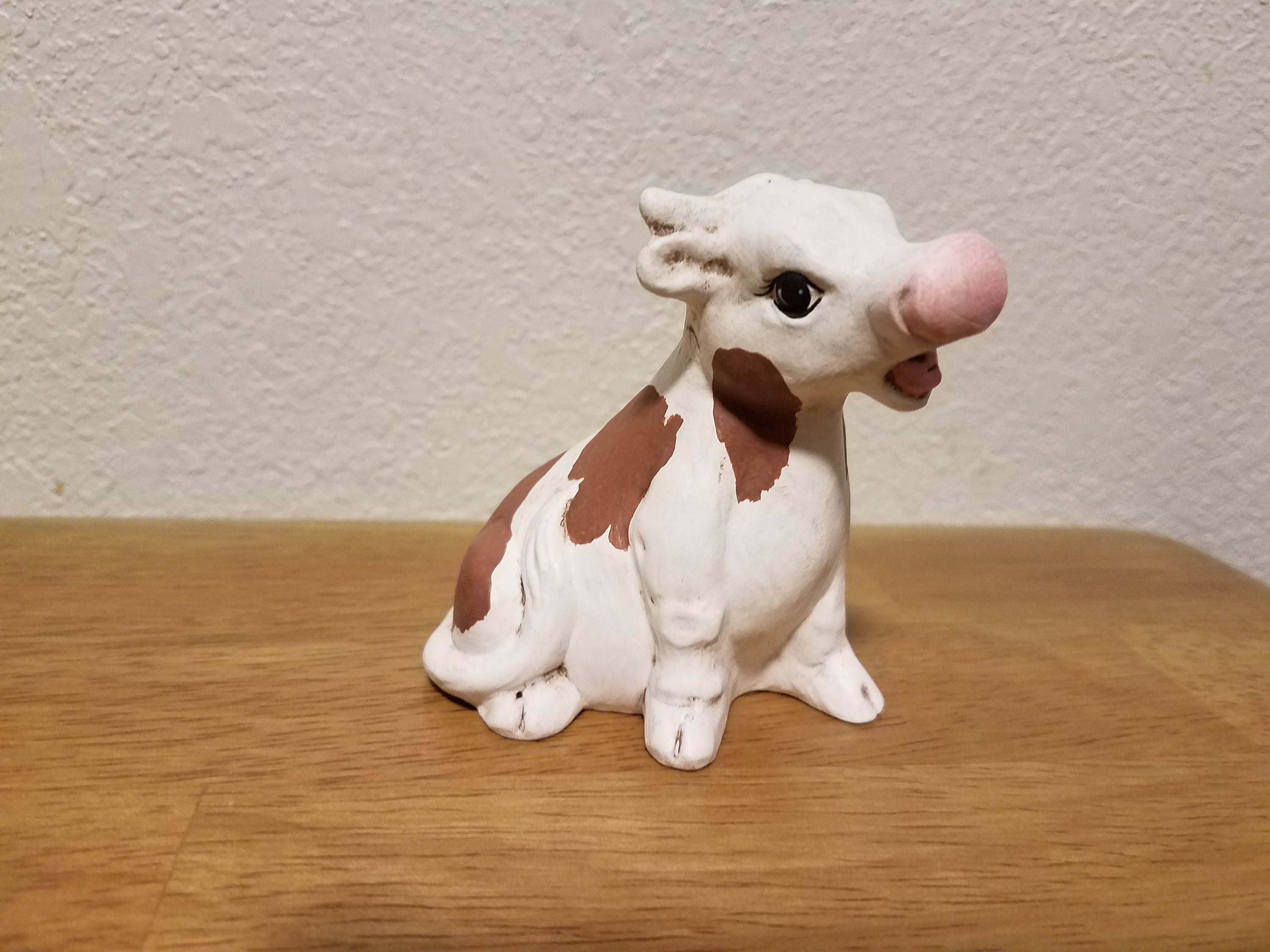 Ceramic Medium Cow Sitting Guernsey 1056 - Etsy UK