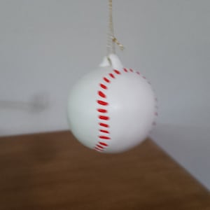 Ceramic Baseball Ornament(#509) - Etsy