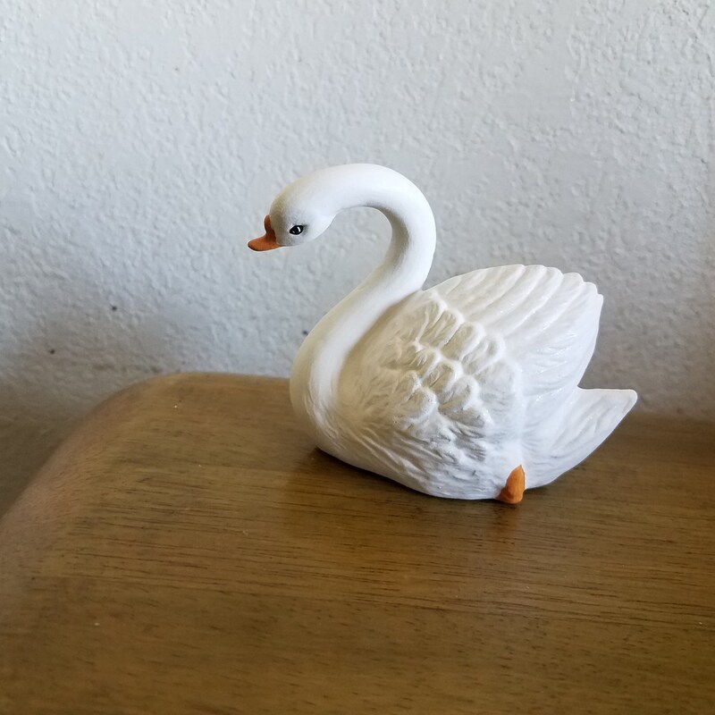 Ceramic Swan - Etsy