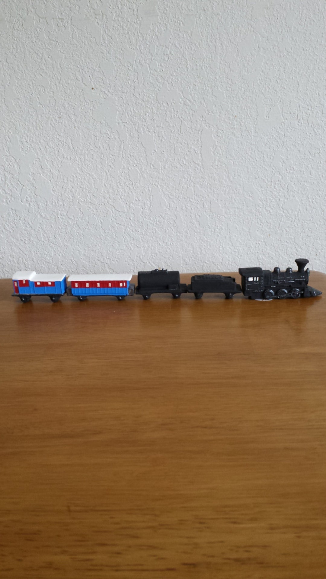 Ceramic Small Train Set Engine Has Smoke Stack - Etsy