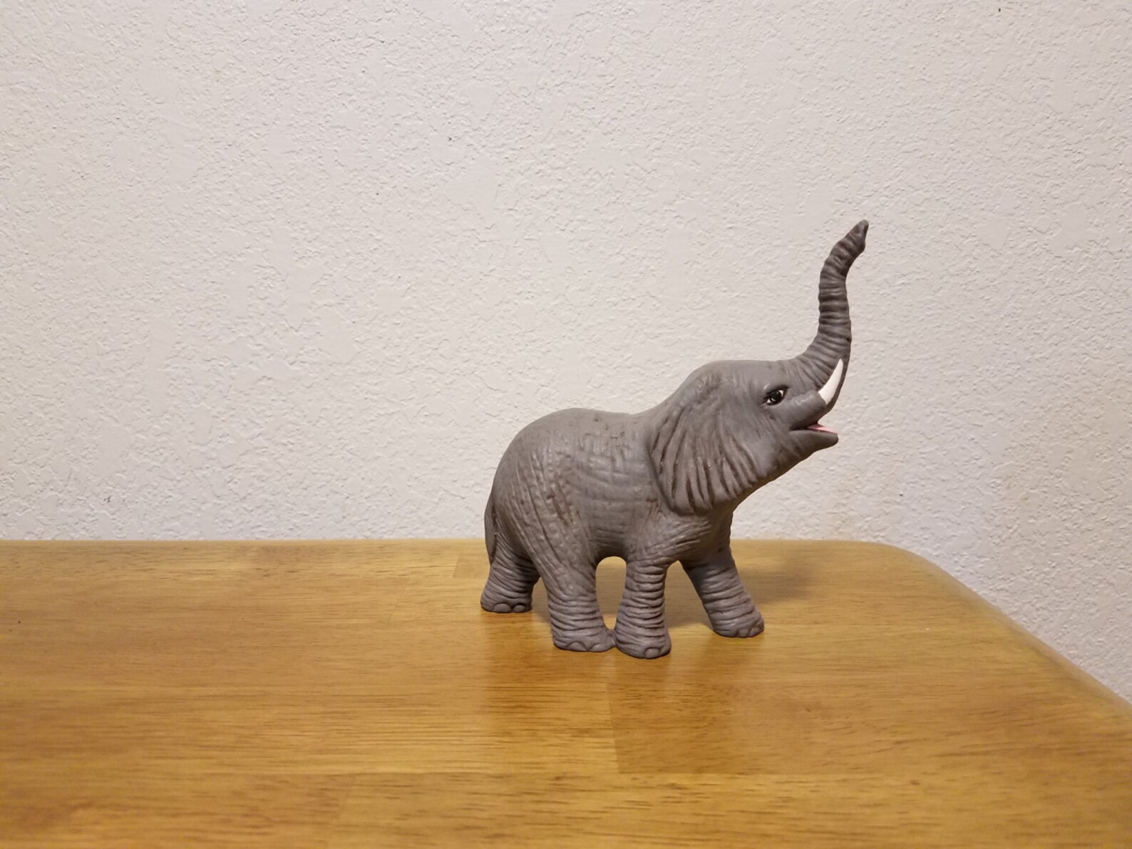 Ceramic Medium Elephant With Trunk up (#638) - Etsy