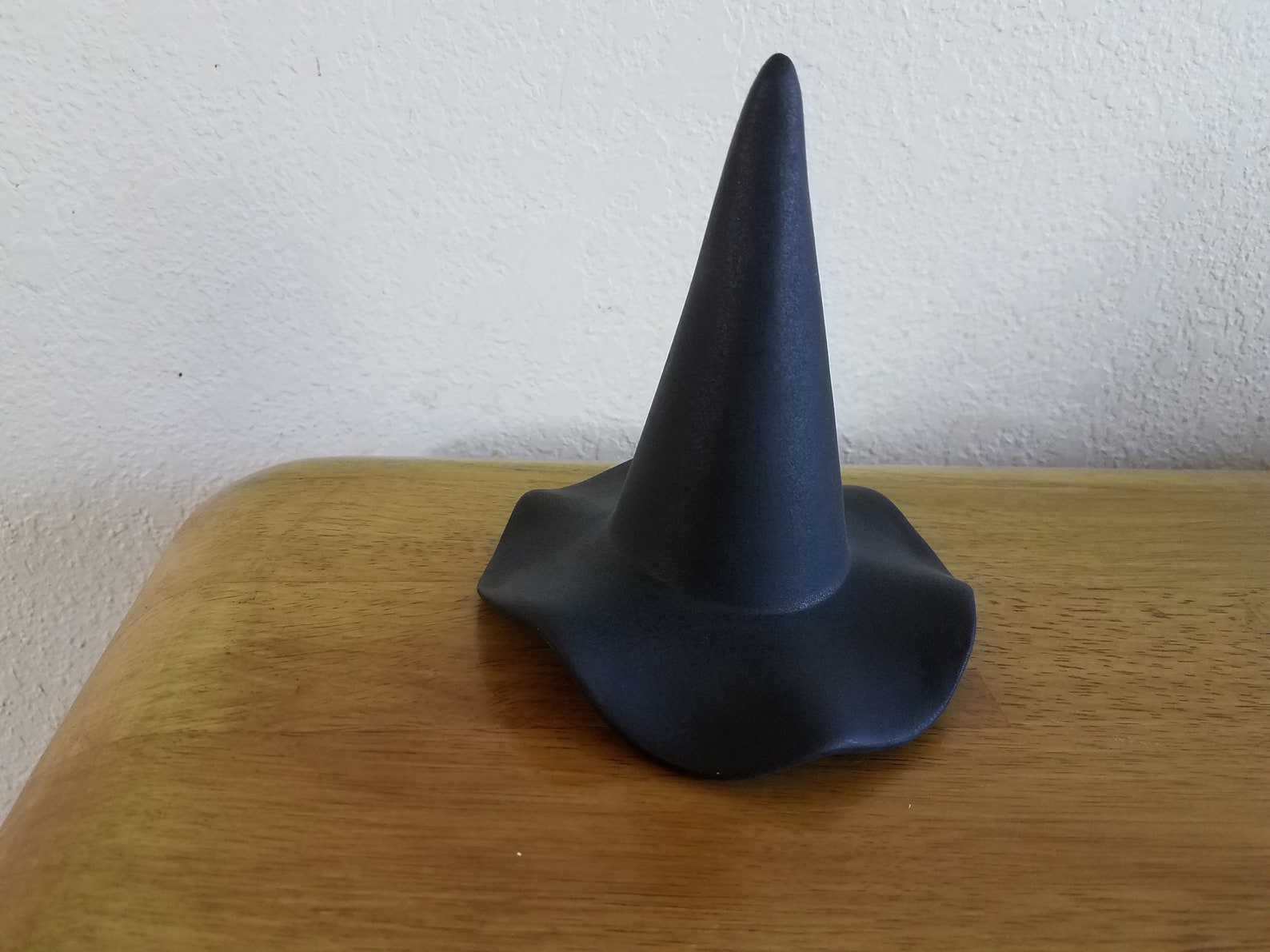 Ceramic Plain Black Witch Hat(#1139) - Etsy