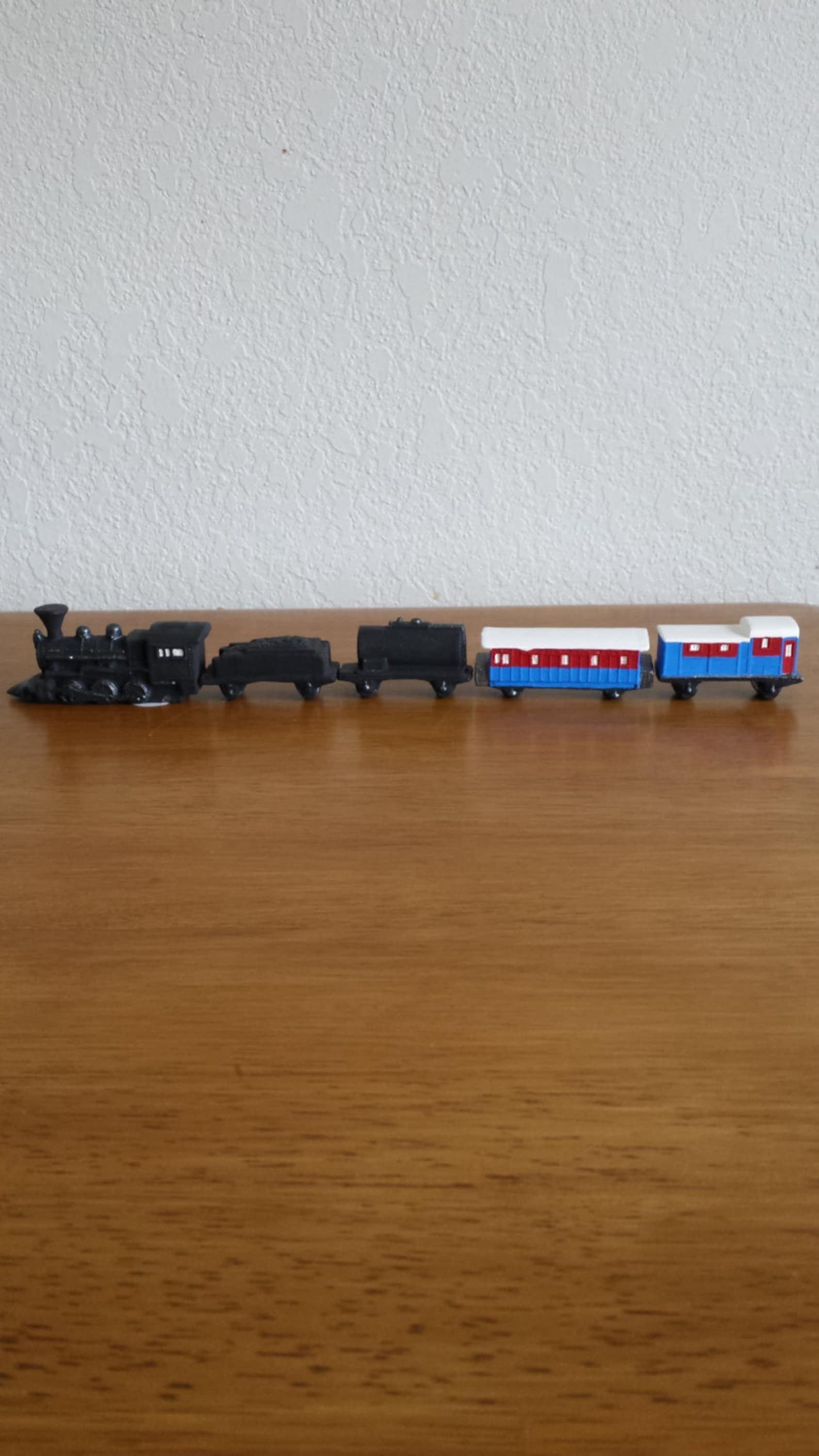 Ceramic Small Train Set Engine Has Smoke Stack | Etsy