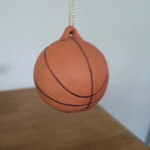 Ceramic Basket Ball Ornament (#510) - Etsy