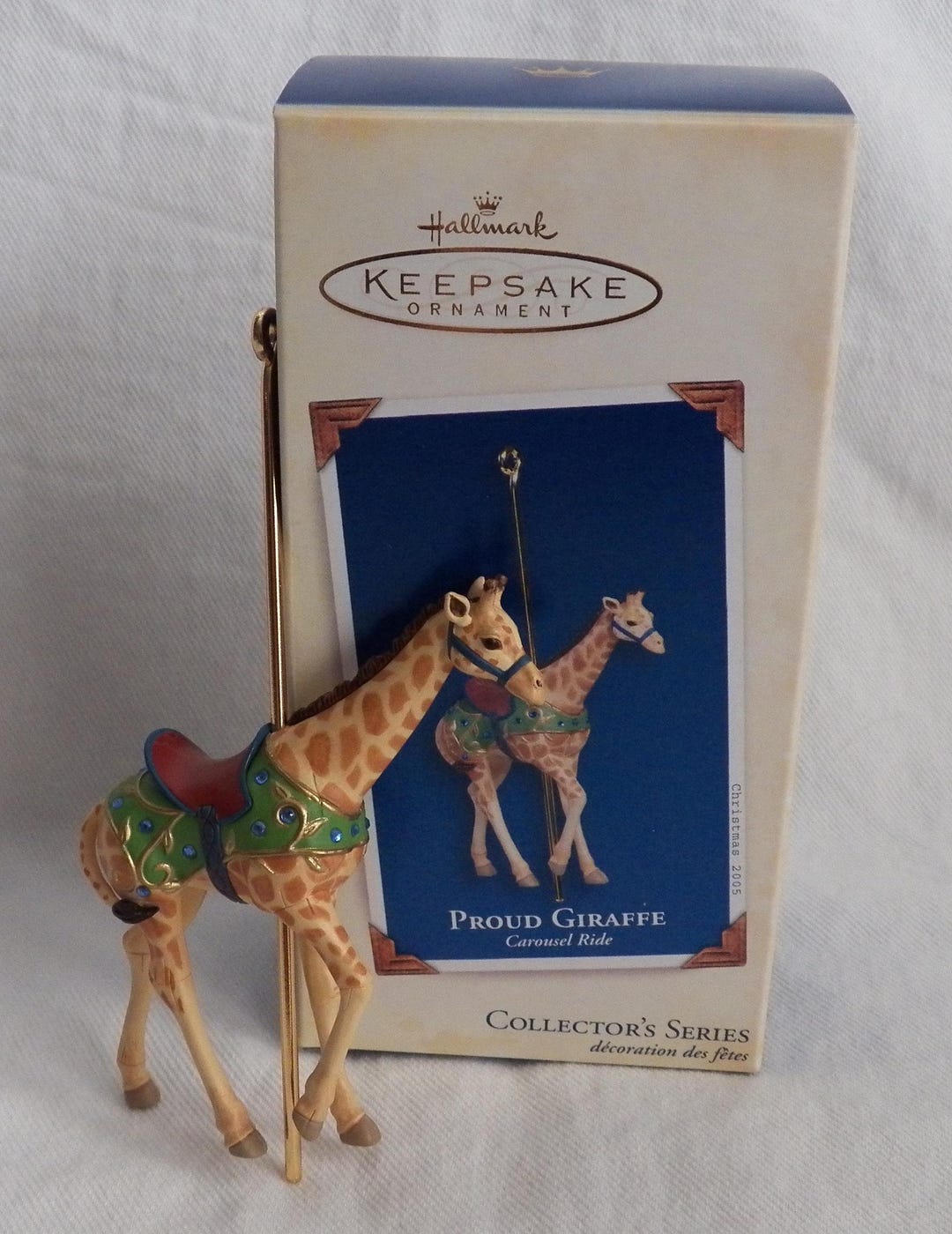 Vintage 2005 Hallmark Carousel Ride Series #2 - Proud Giraffe - Etsy