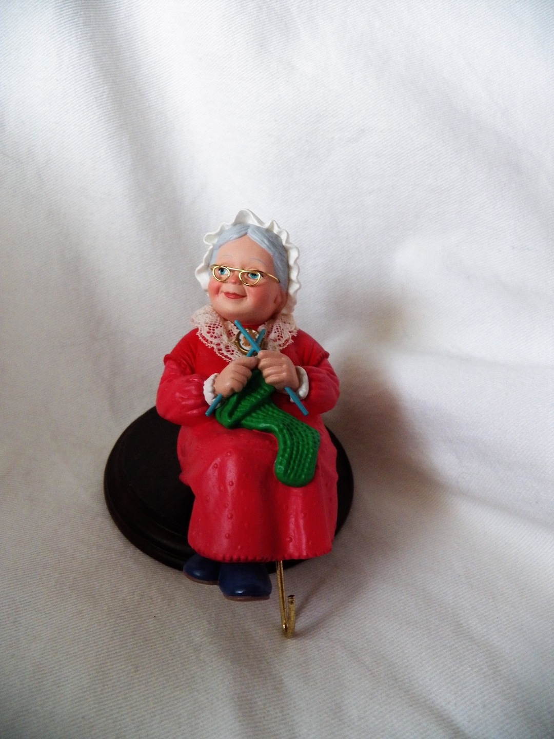 Vintage 1988 Hallmark Mrs. Claus Stocking Hanger - QSH8111 - Etsy