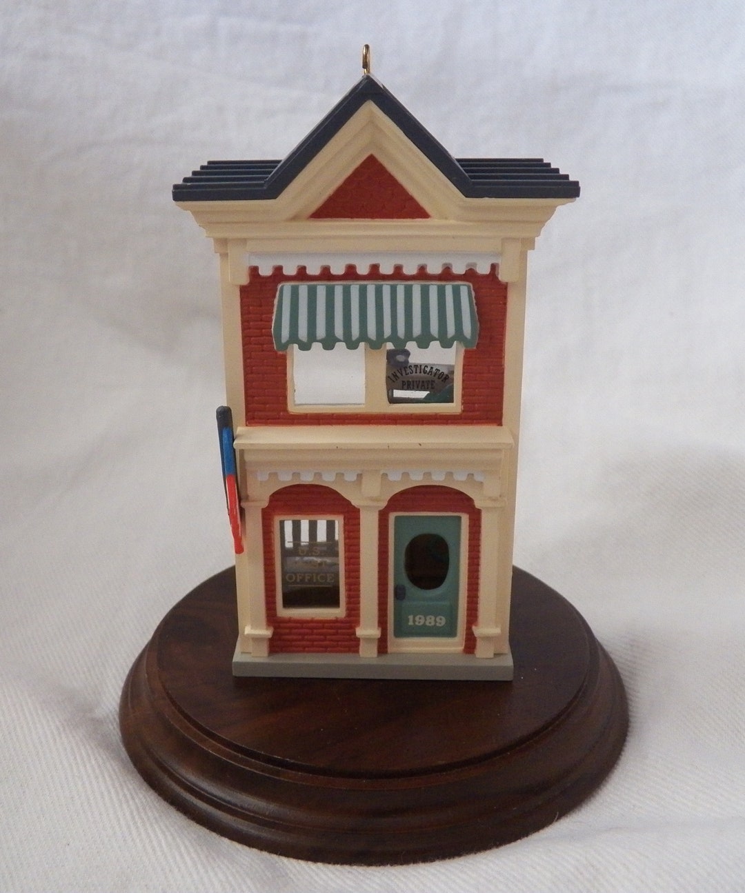 Vintage 1989 Hallmark Nostalgic Houses and Shops 6 Post Office QX4582 ...
